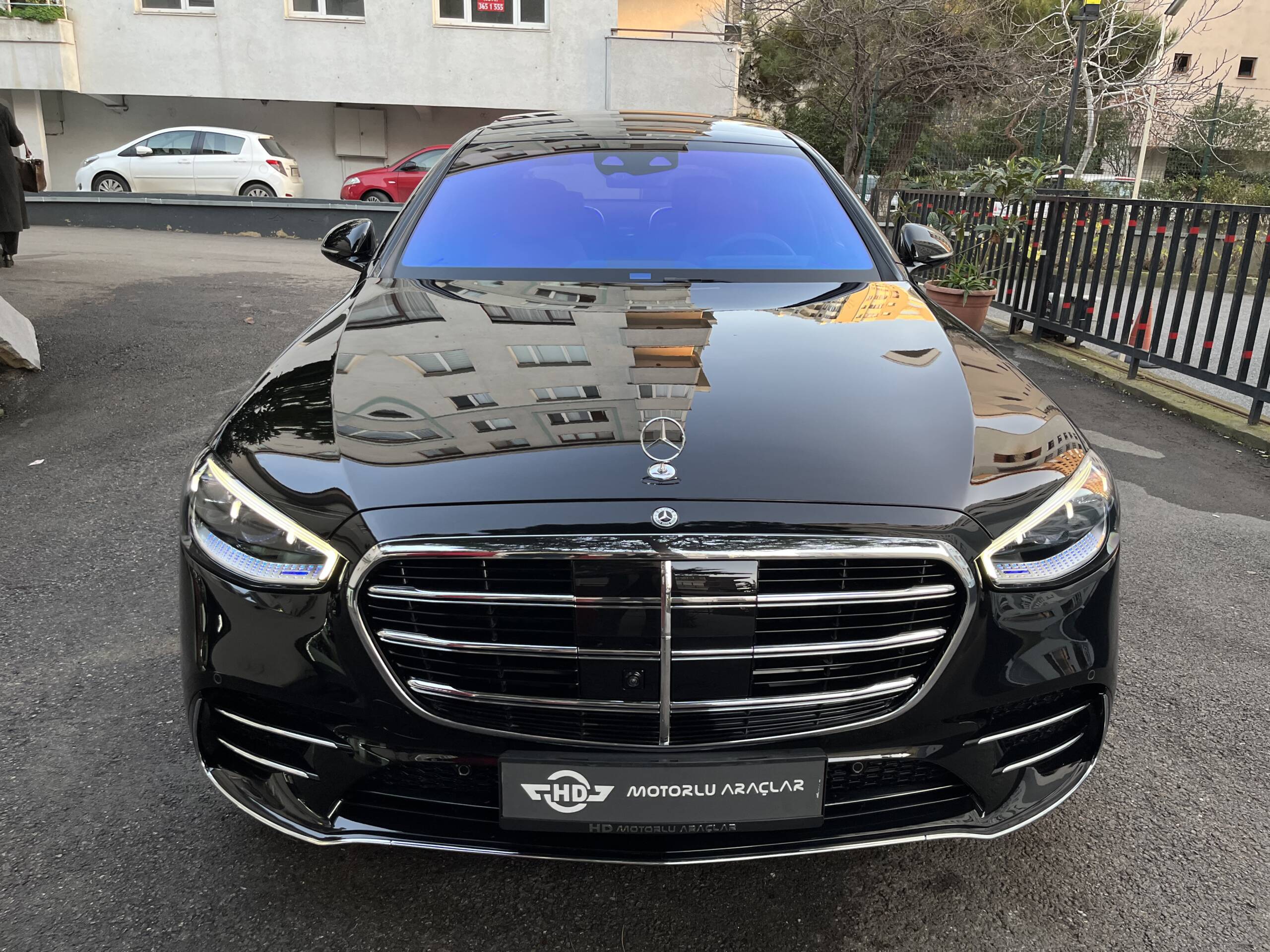 2021 MERCEDES S500L 3.0 BENZİN-ELEKTRİK 457HP AMG 4MATIC BUSINESS ARKA ...