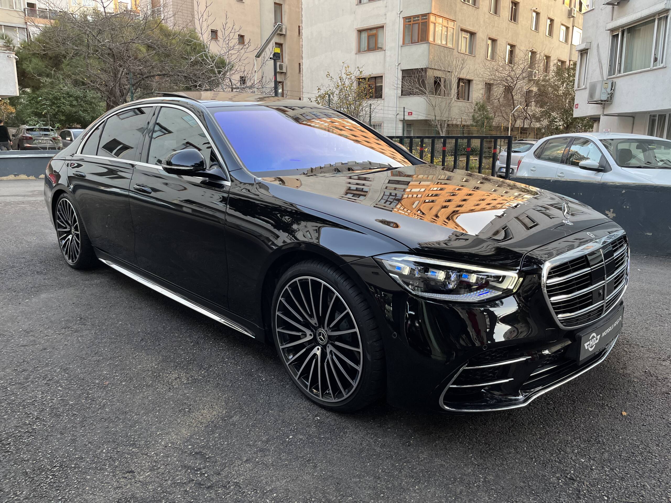 2021 MERCEDES S500L 3.0 BENZİN-ELEKTRİK 457HP AMG 4MATIC BUSINESS ARKA ...