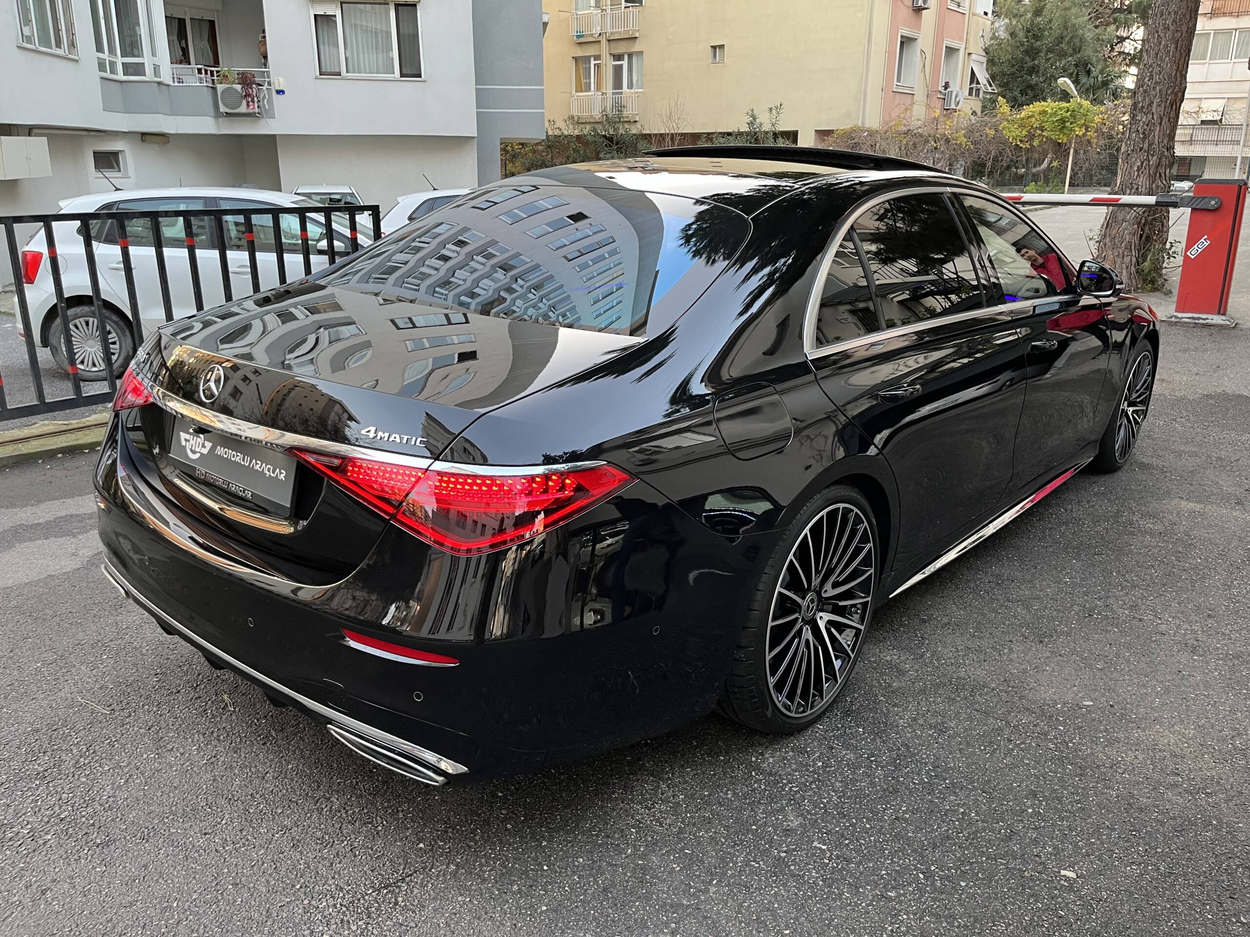 2021 MERCEDES S500L 3.0 BENZİN-ELEKTRİK 457HP AMG 4MATIC BUSINESS ARKA ...